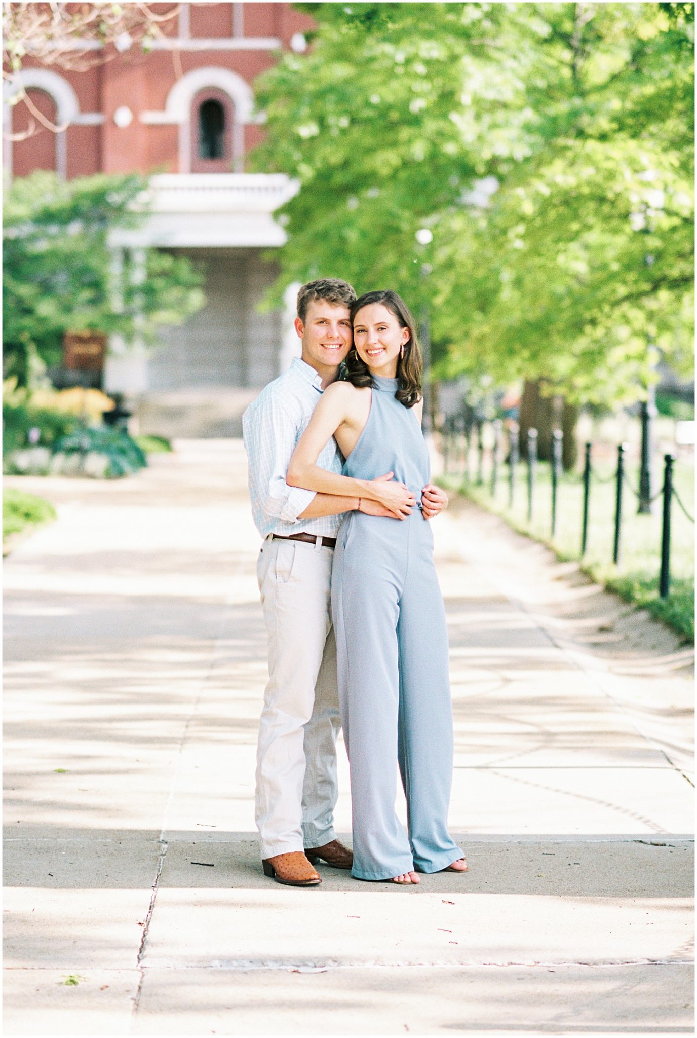 Mizzou Campus & Capen Park Engagement Session | Catherine & Conner ...
