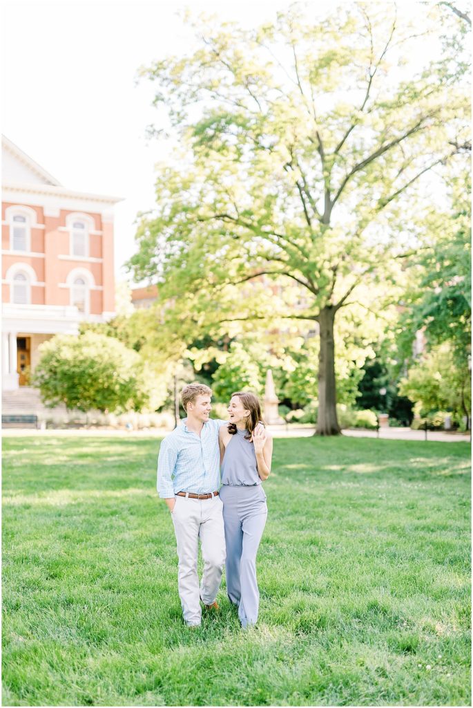 Mizzou Campus & Capen Park Engagement Session | Catherine & Conner ...